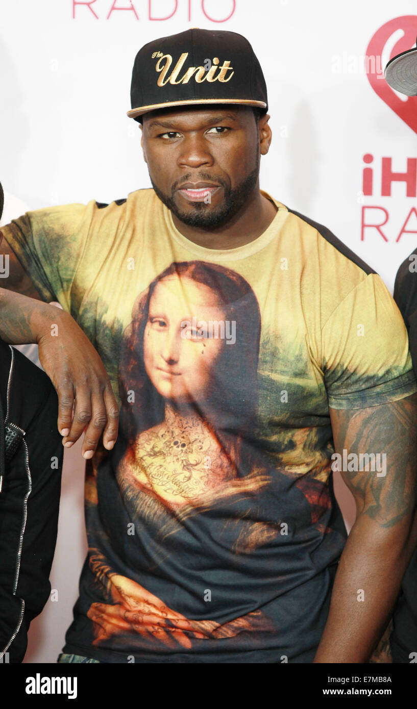 Las Vegas, Nevada, USA. 21st Sep, 2014. Rapper 50 Cents attendS Day 2 ...