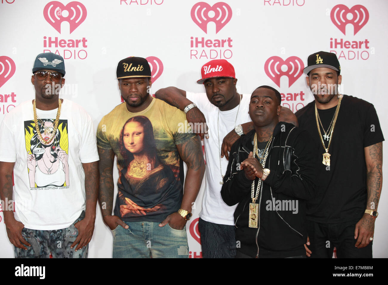Las Vegas, Nevada, USA. 21st Sep, 2014. Rappers Tony Yayo, 50 Cents ...