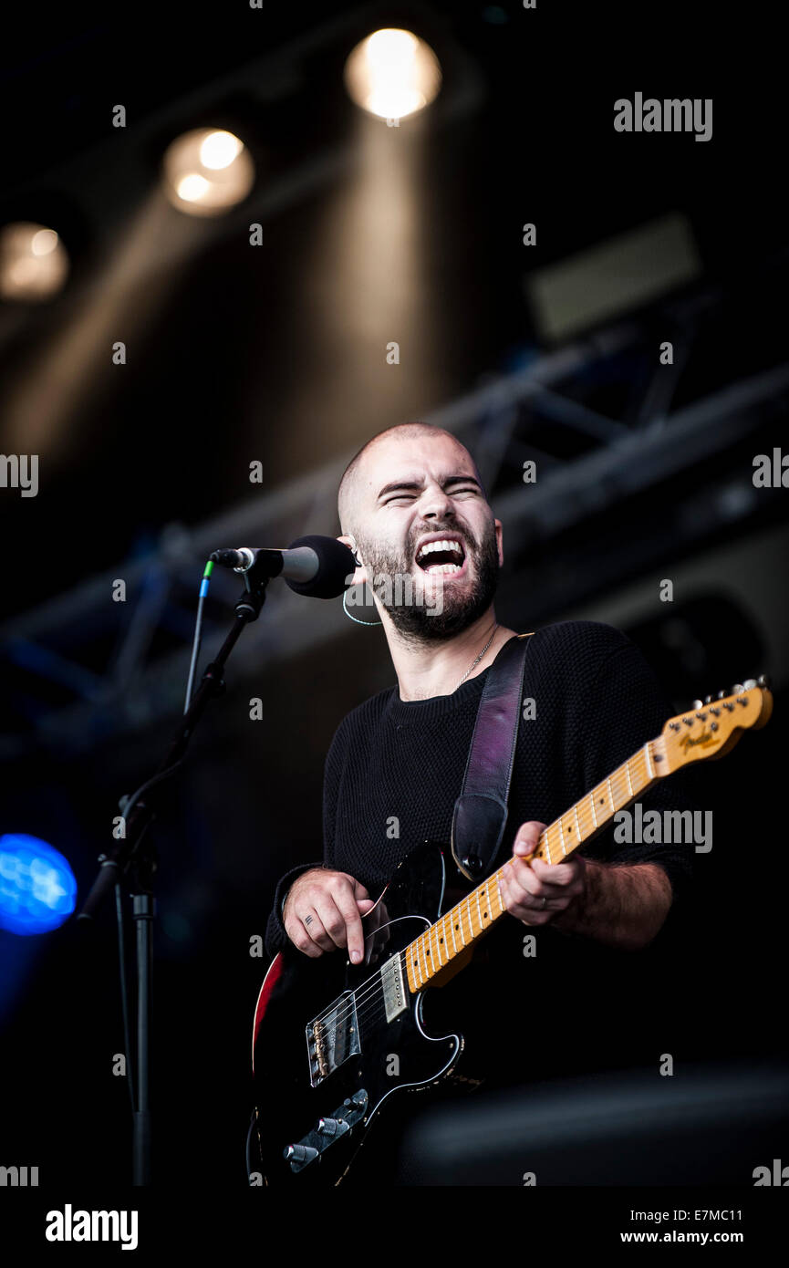 Josh Record at the Brownstock Festival in Essex Stock Photo - Alamy