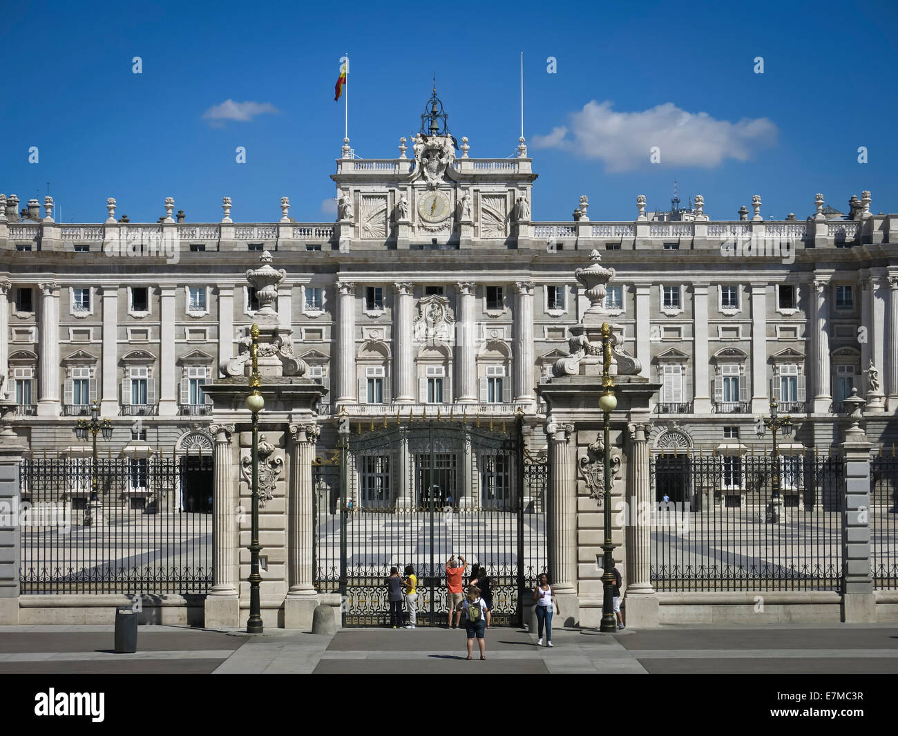 Palacio Real Madrid Stock Photo - Alamy