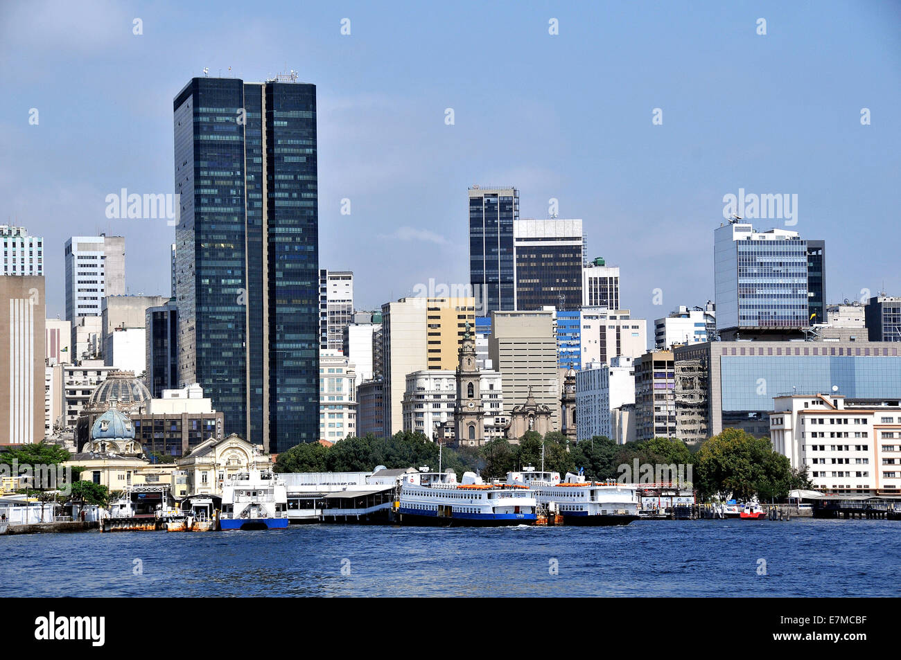 skyline, Centro district, Rio de Janeiro, Brazil Stock Photo - Alamy