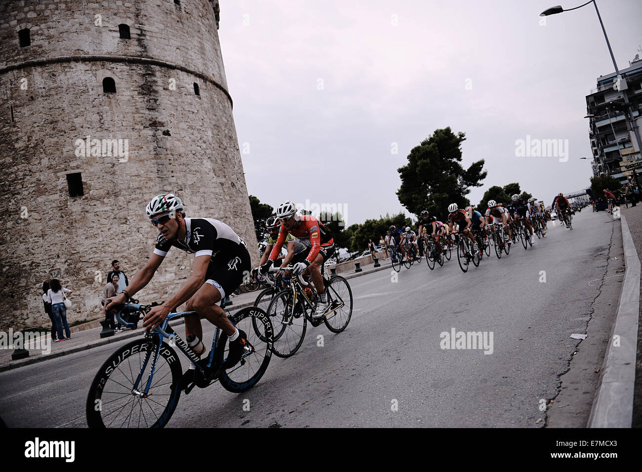 Greek cyclist from greece hi-res stock photography and images - Alamy