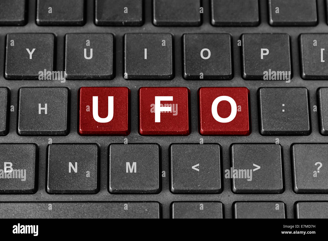 Red unidentified flying object hi-res stock photography and images - Alamy