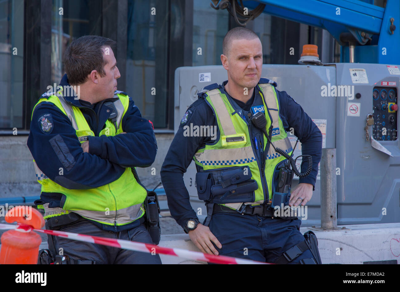 Victorian Police Melbourne Australia Stock Photo - Alamy