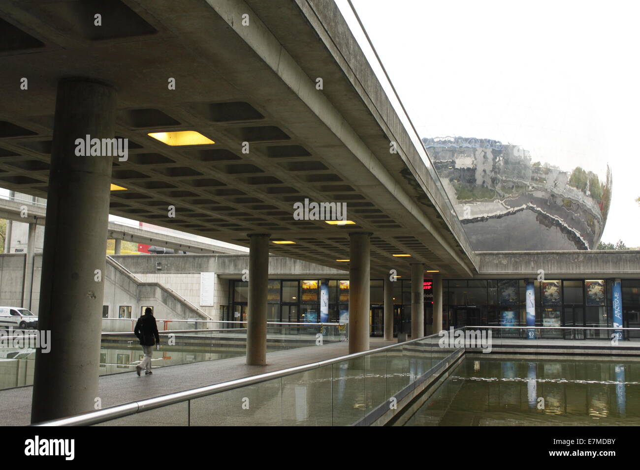 Geode, Villette, Cité, Science, Paris, France, French, Architecture ...