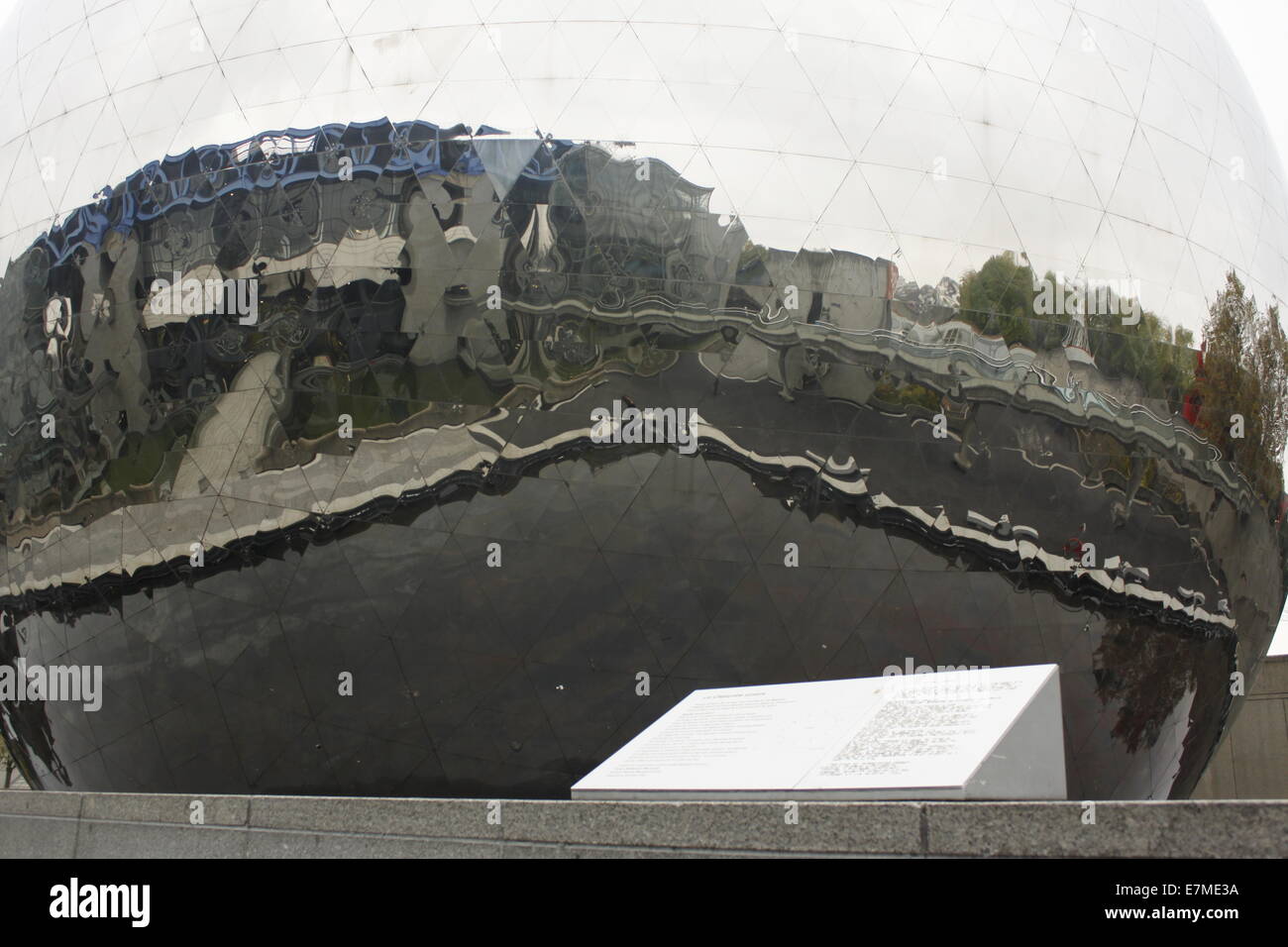 Geode, Villette, Cité, Science, Paris, France, French, Architecture ...