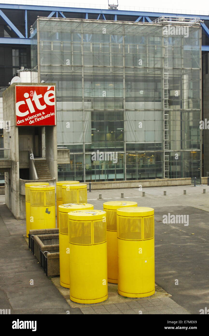 Geode, Villette, Cité, Science, Paris, France, French, Architecture ...