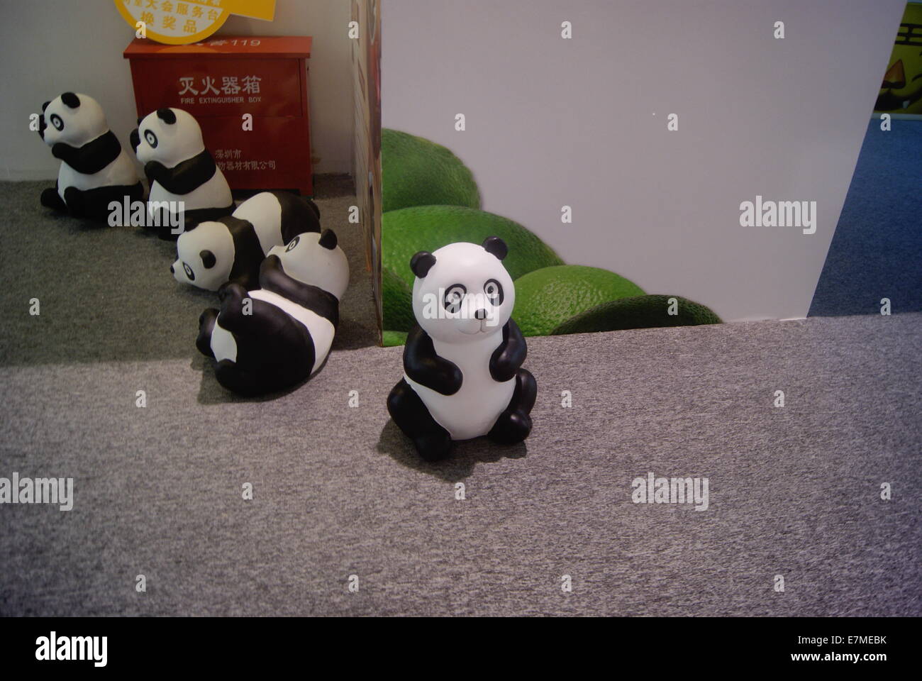Panda statue, Adorable appearance Stock Photo - Alamy