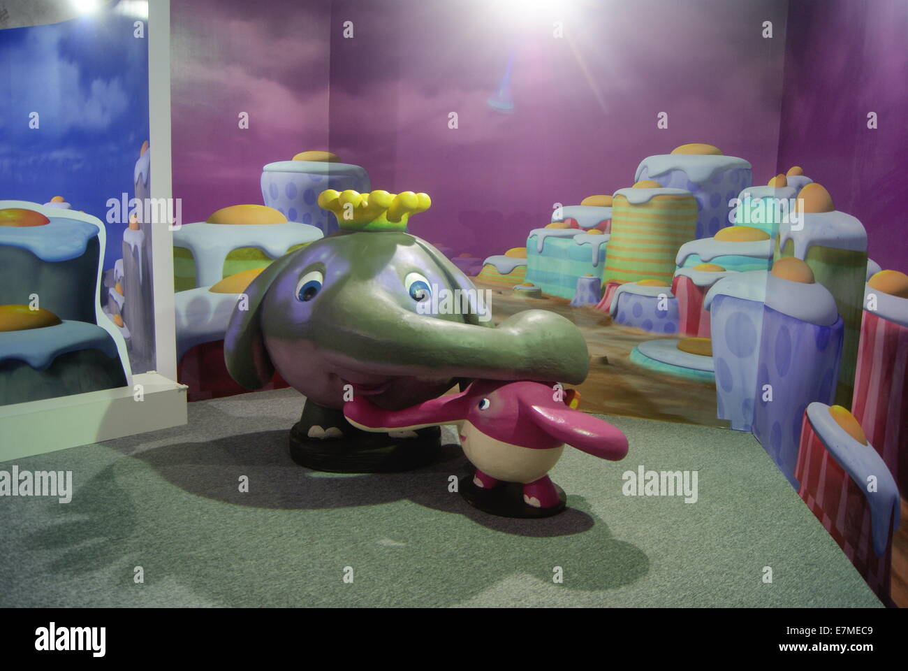 Animal statues, Adorable Stock Photo - Alamy