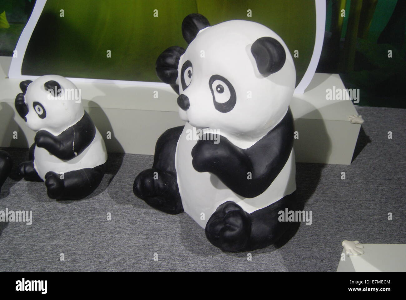 Panda statue, Adorable appearance Stock Photo - Alamy