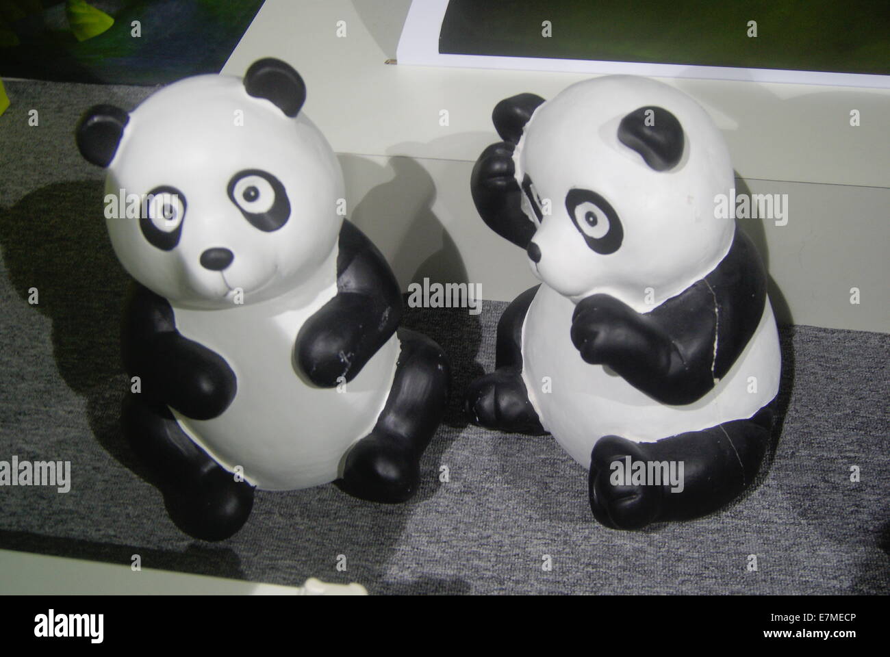 Panda statue, Adorable appearance Stock Photo - Alamy