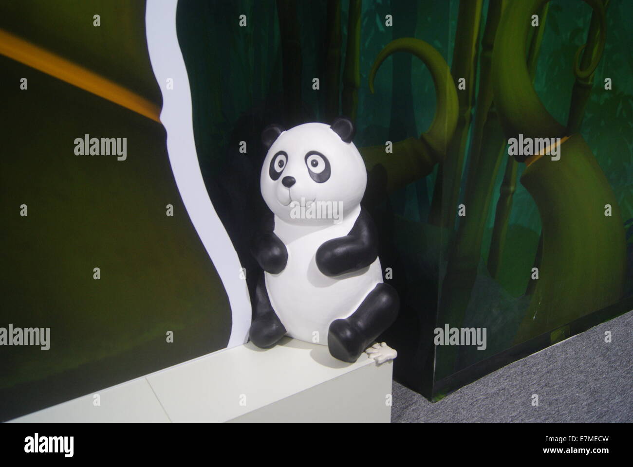 Panda statue, Adorable appearance Stock Photo - Alamy