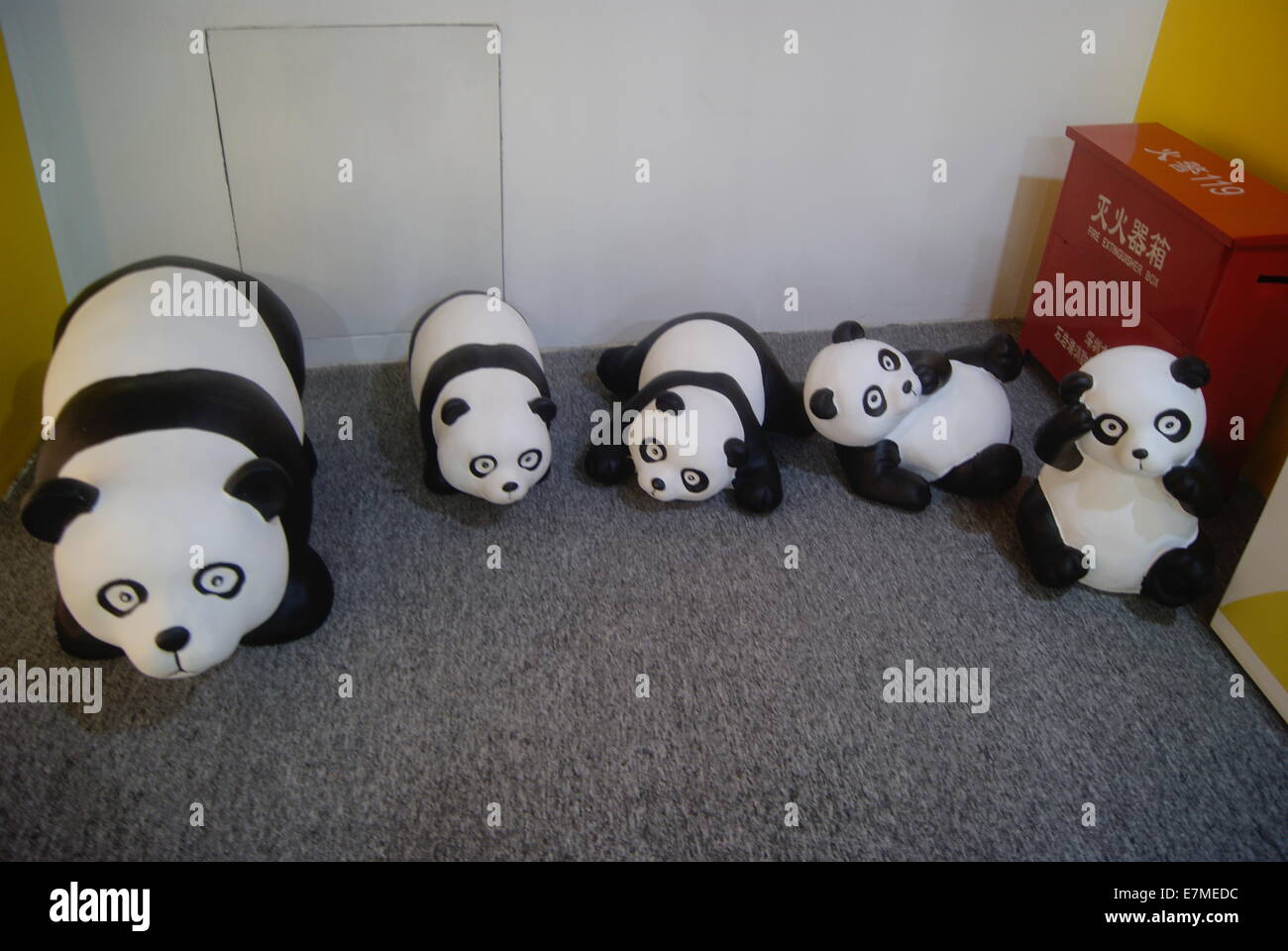Panda statue, Adorable appearance Stock Photo - Alamy