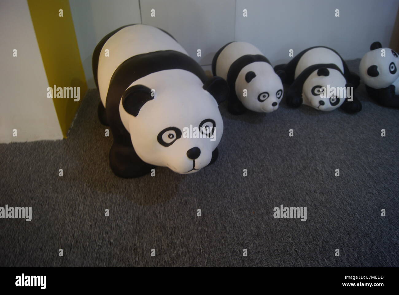 Panda statue, Adorable appearance Stock Photo - Alamy