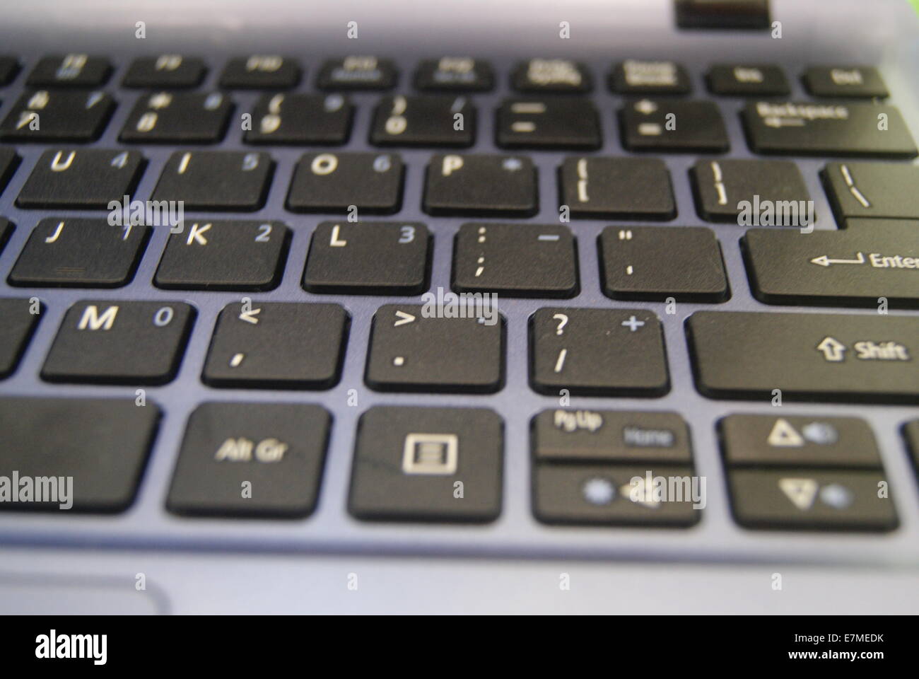 Computer keyboard features Stock Photo - Alamy