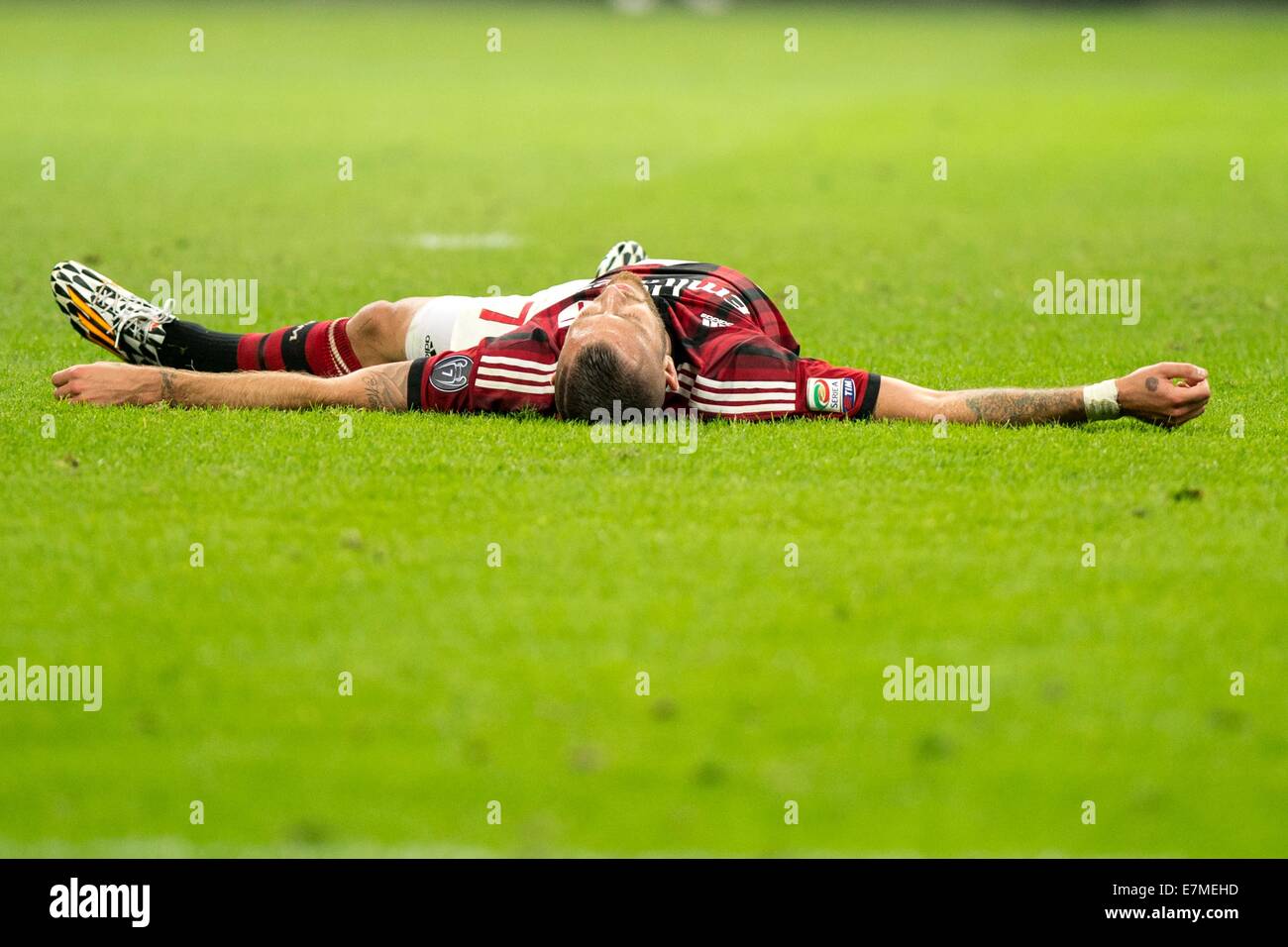 Milan, Italy. 20th Sep, 2014. Jeremy Menez (Milan) Football/Soccer ...