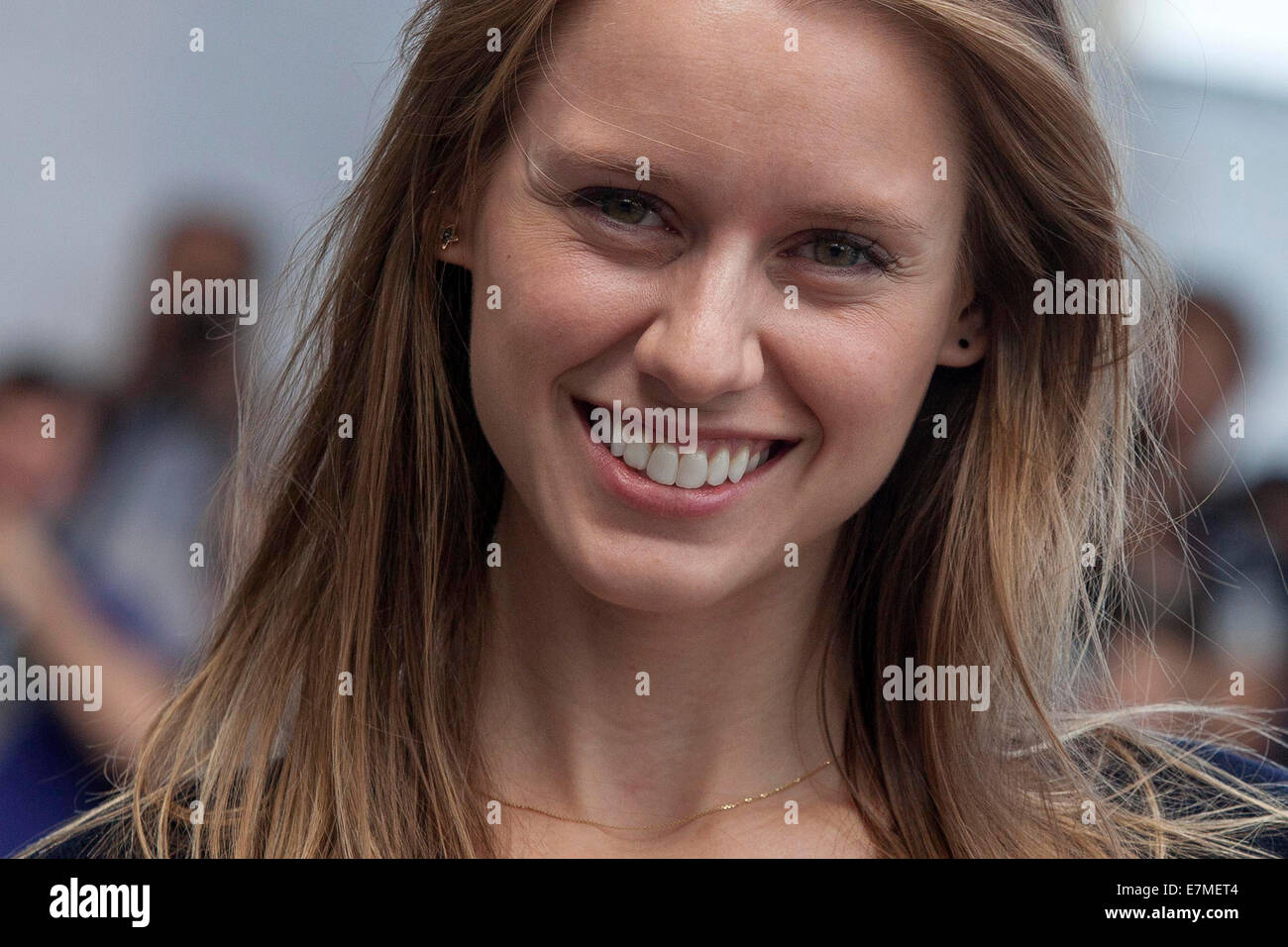 Manuela Velles arrives at the Hotel Maria Cristina at the 62nd San ...