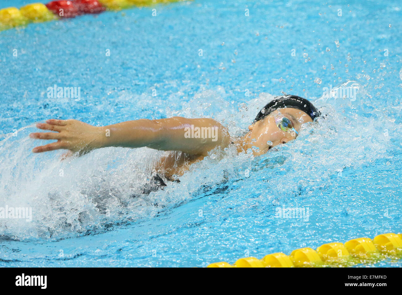 Incheon, South Korea. 21st Sep, 2014. Yasuko Miyamoto (JPN) Swimming ...