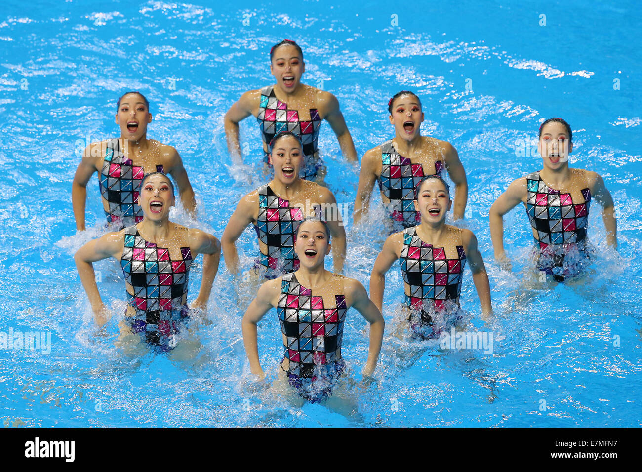 Incheon, South Korea. 21st Sep, 2014. Japan team group (JPN ...