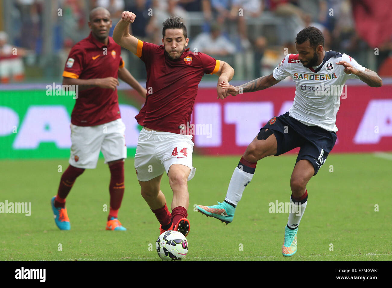 Rome, Italy. 21st Sept 2014. Olympic Stadium Serie A - Italian League ...