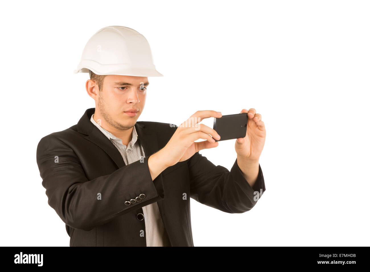 Picture young male engineer hi-res stock photography and images - Alamy