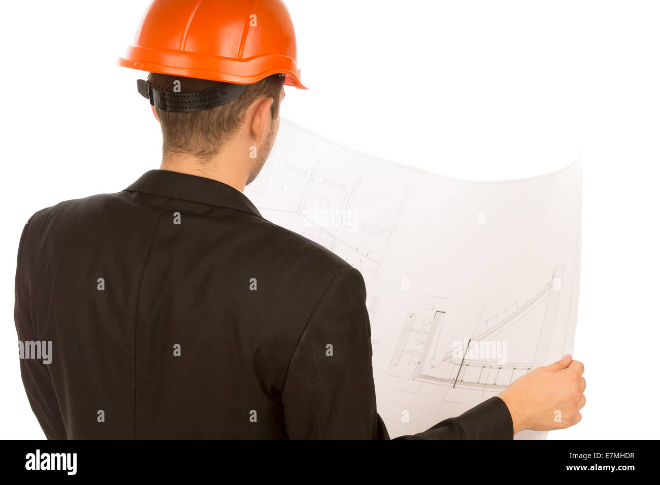 Reading paper over shoulder hi-res stock photography and images - Alamy