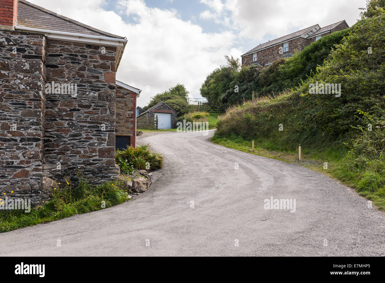 PORT QUINN, NORTH COAST, CORNWALL, ENGLAND, GREAT BRITAIN Stock Photo ...