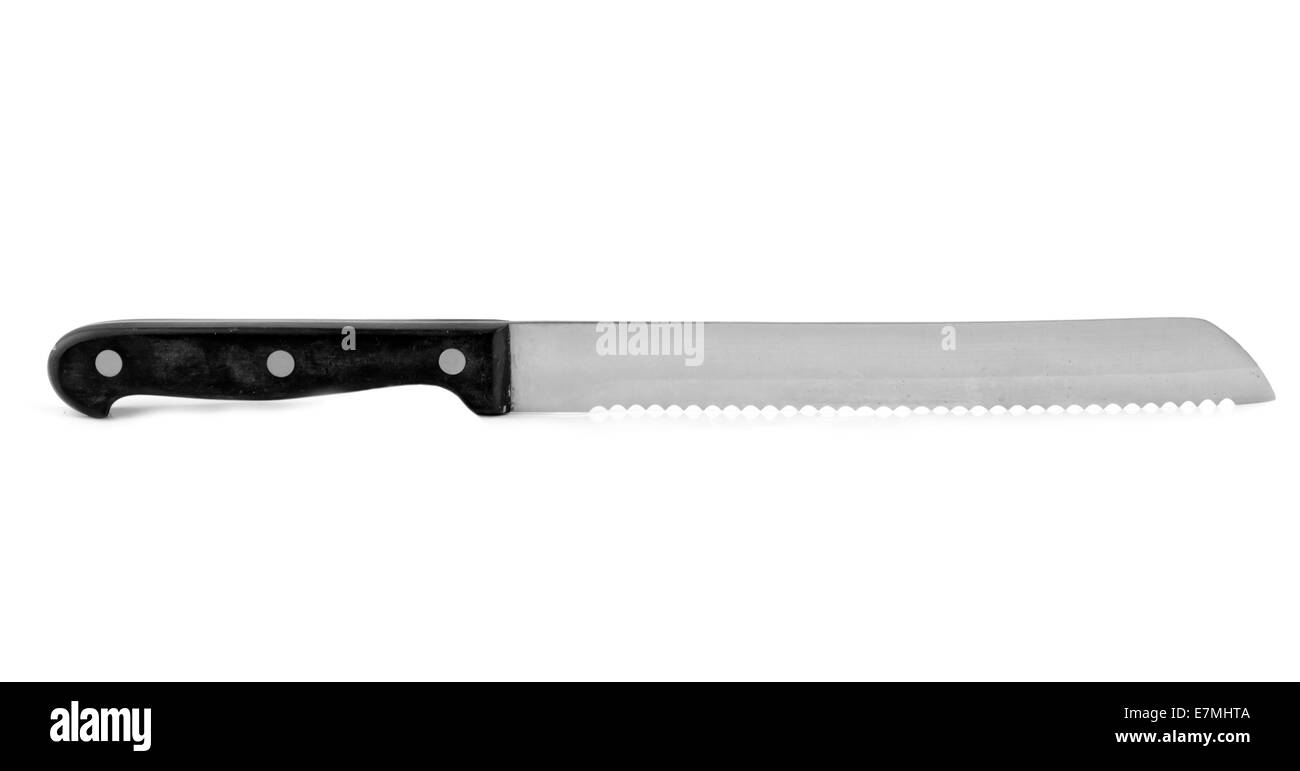 knife on a white background Stock Photo - Alamy