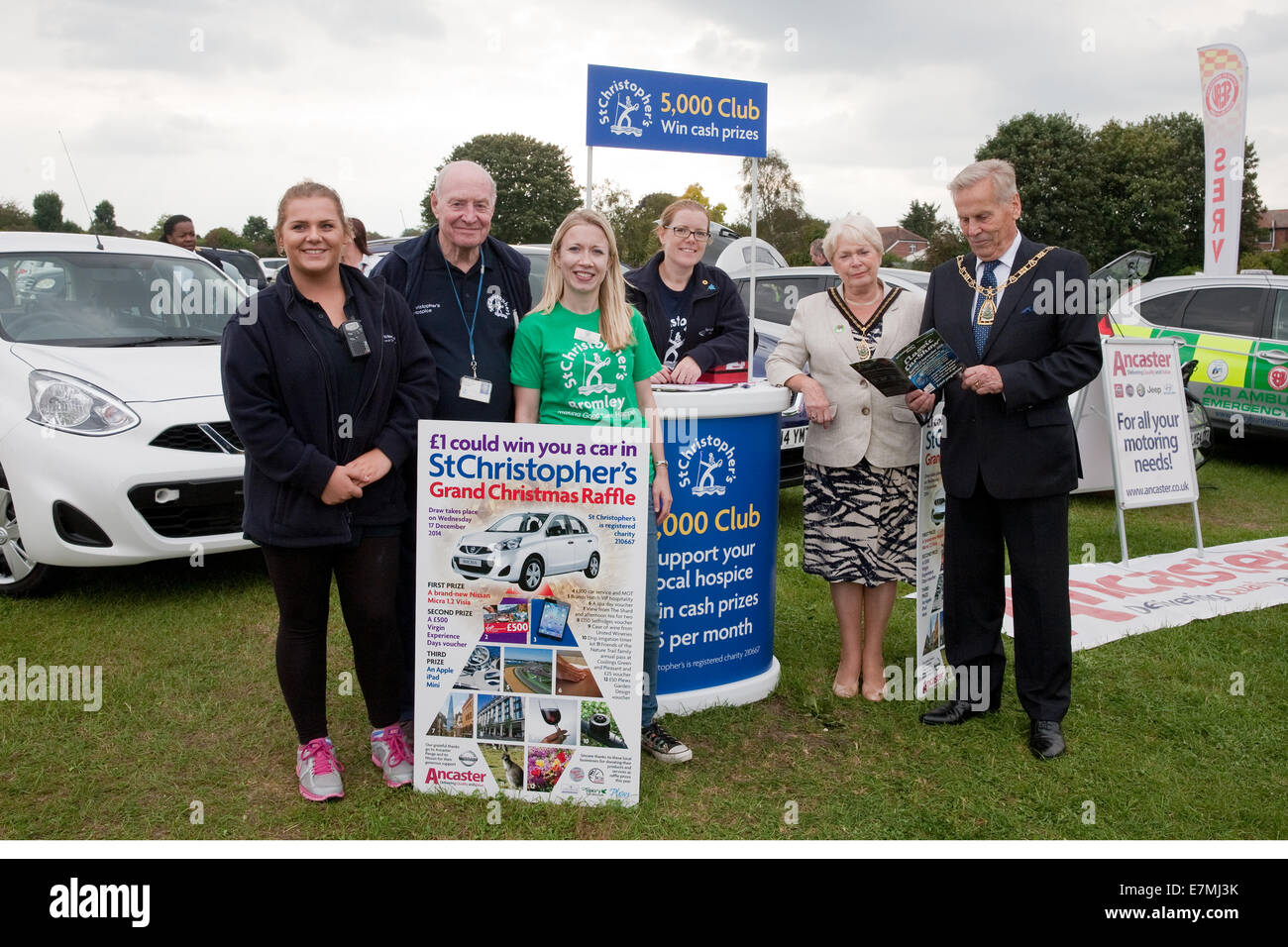 The Mayor of Bromley, Cllr Julian Bennington atends the St Christopher ...