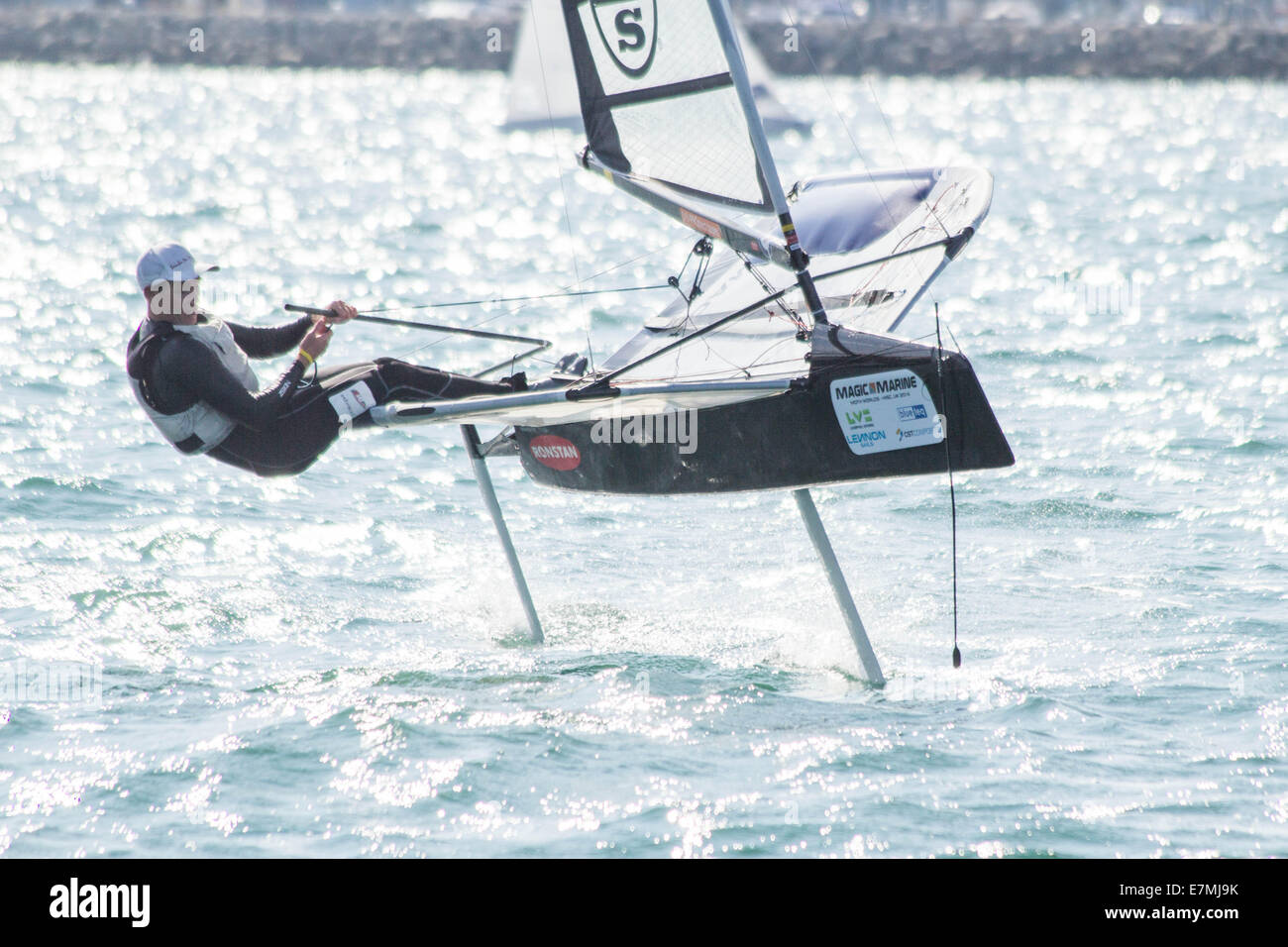 Paul Goodison MBE at The Andrew Simpson Sailing Centre, Weymouth and ...