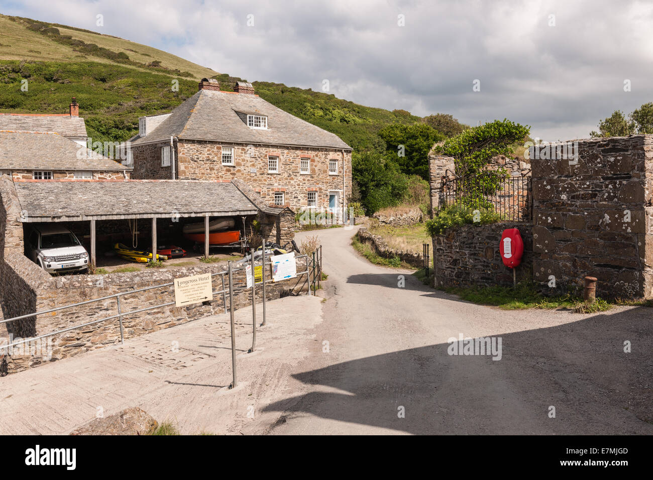 PORT QUINN, NORTH COAST, CORNWALL, ENGLAND, GREAT BRITAIN Stock Photo ...