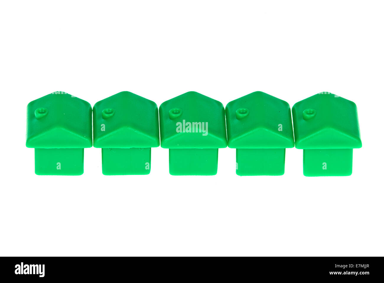 House in a row Cut Out Stock Images & Pictures - Alamy