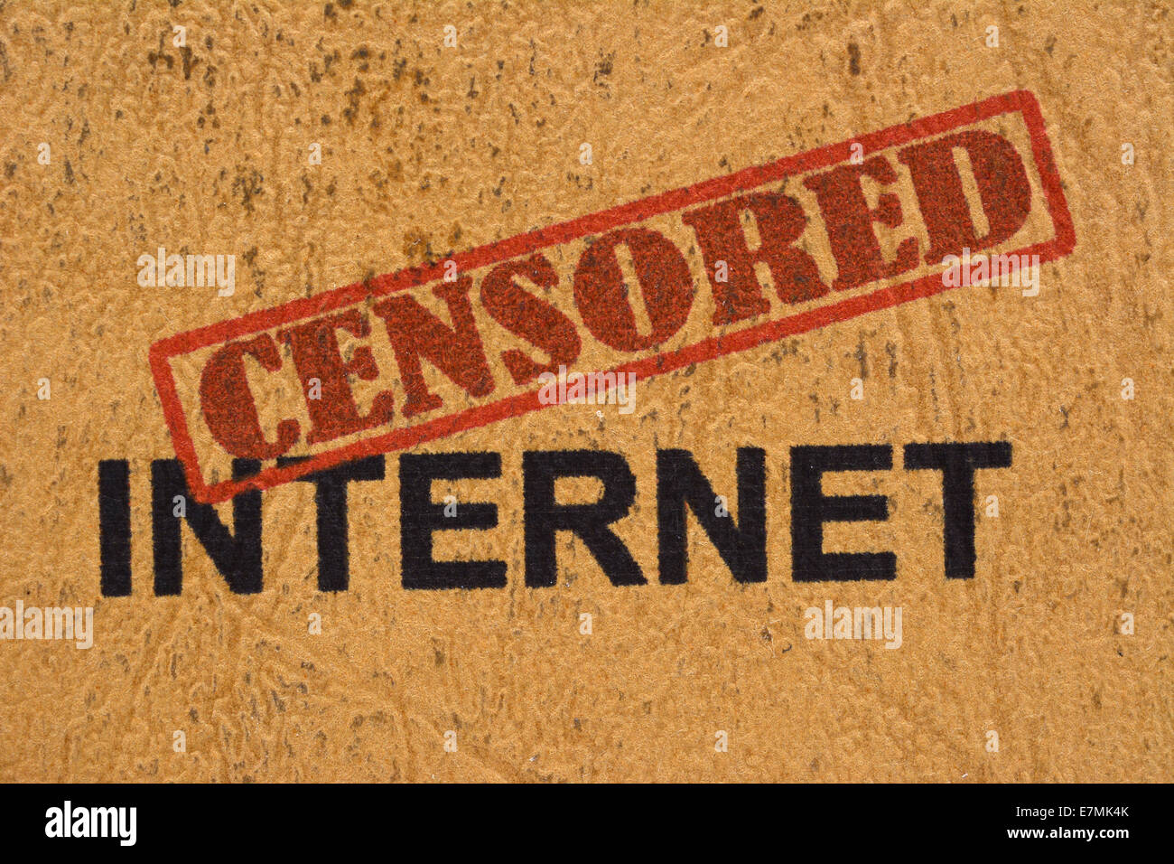 Censored internet hi-res stock photography and images - Alamy