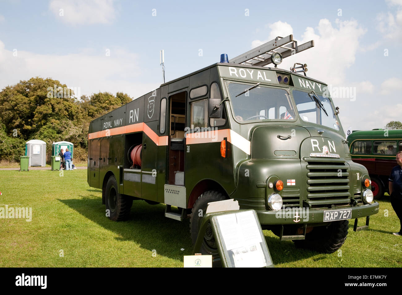 Bedford 1956 fire engine st hi-res stock photography and images - Alamy