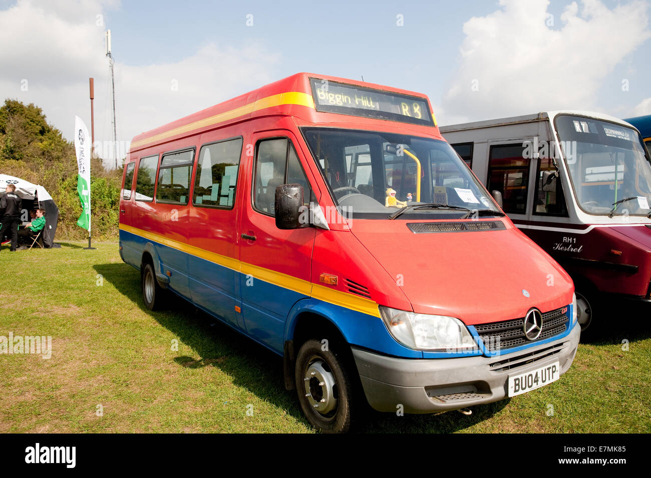 A 2004 mercedes minibus/coach 2151cc at the St Christopher's Hospice ...