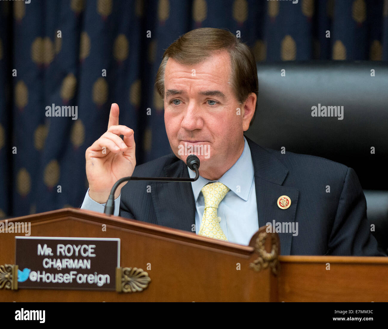 Chairman ed royce hi-res stock photography and images - Alamy