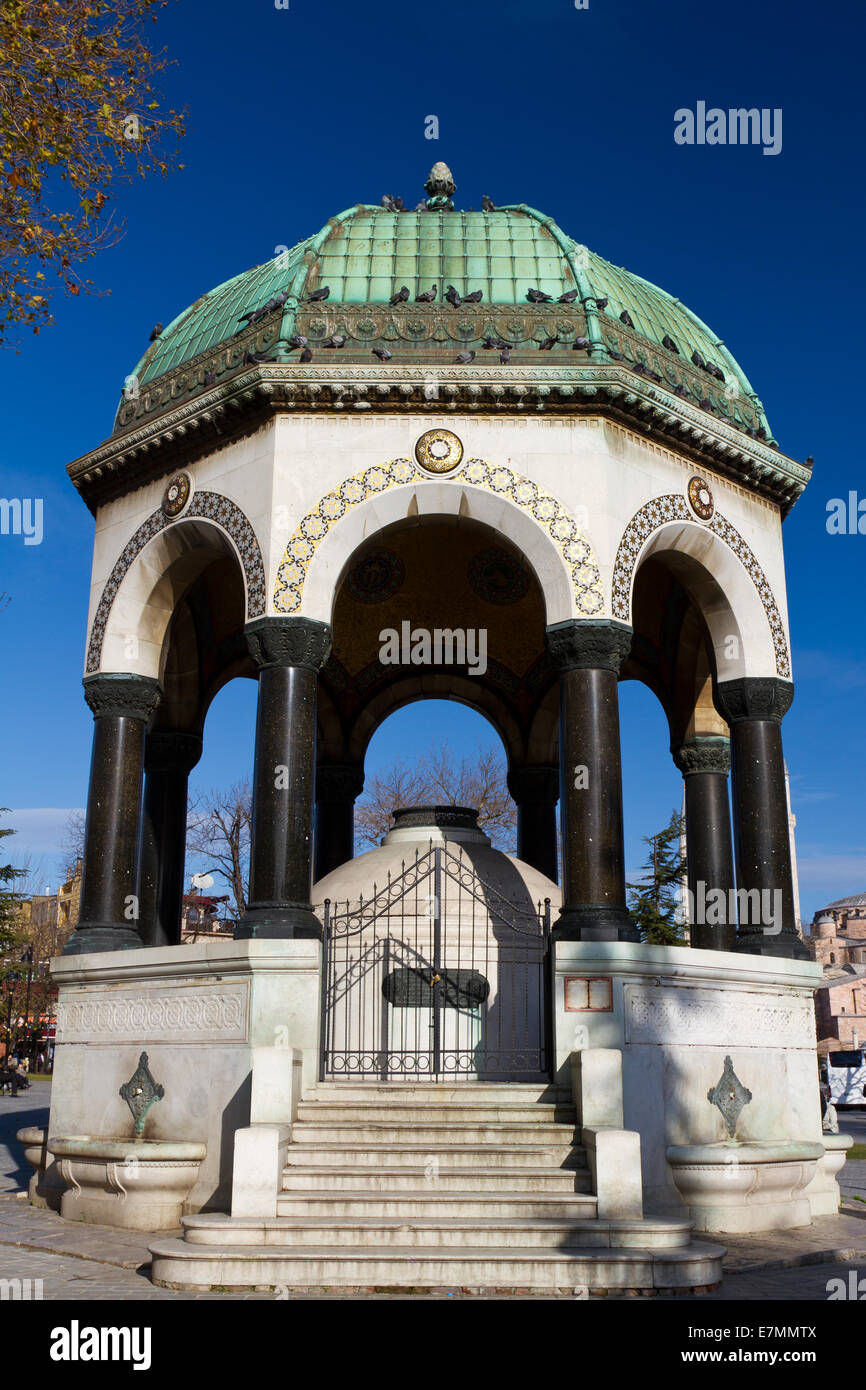 German fountain from istanbul hi-res stock photography and images - Alamy