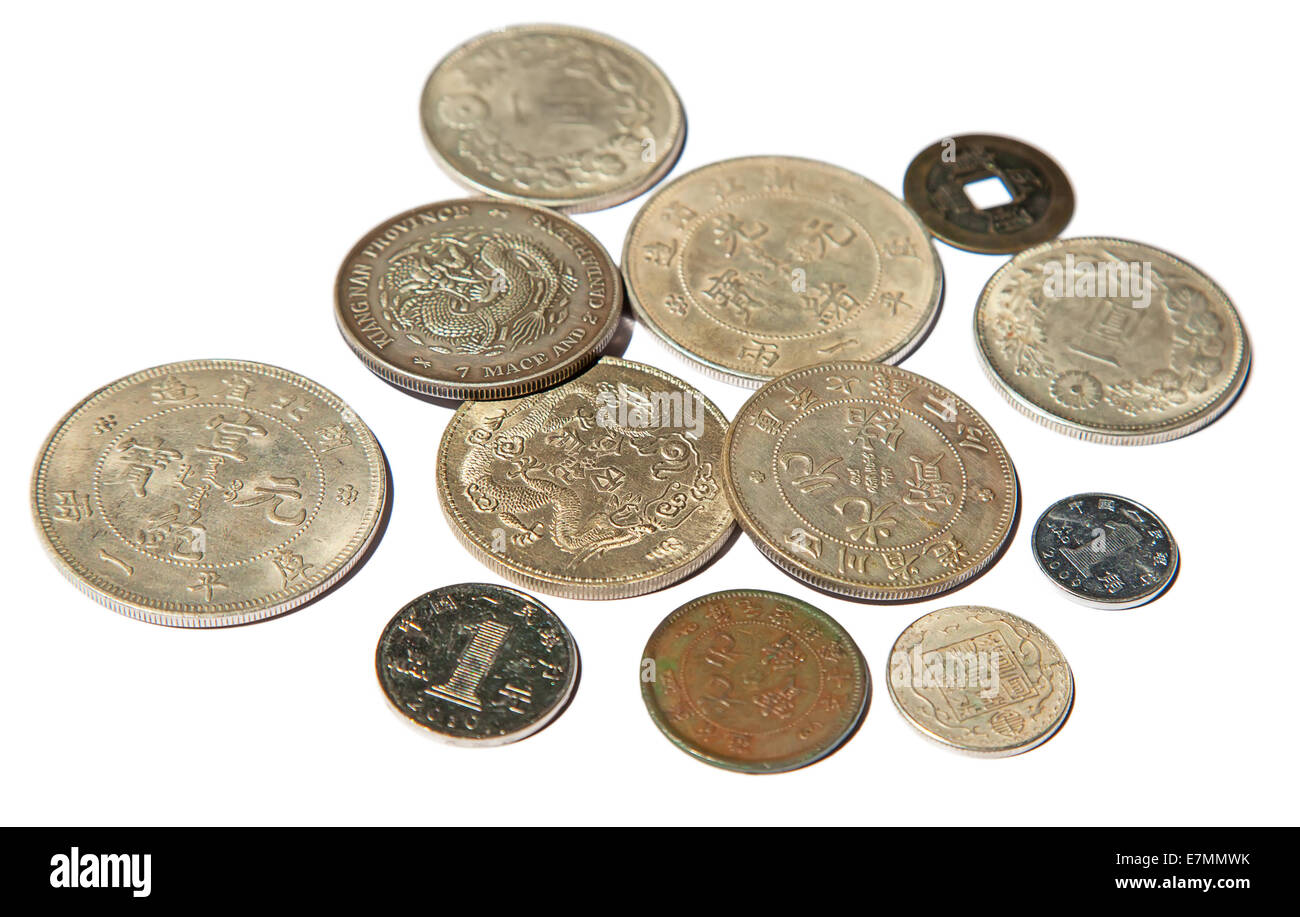 Huge pile of the China coins Stock Photo - Alamy