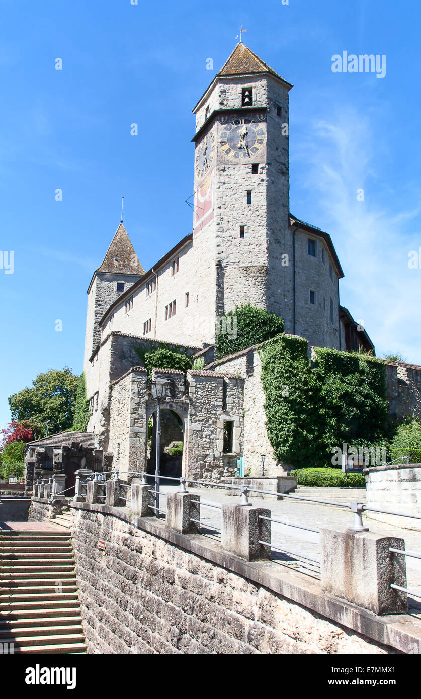 Rapperswil castle on lake Zurich Stock Photo - Alamy