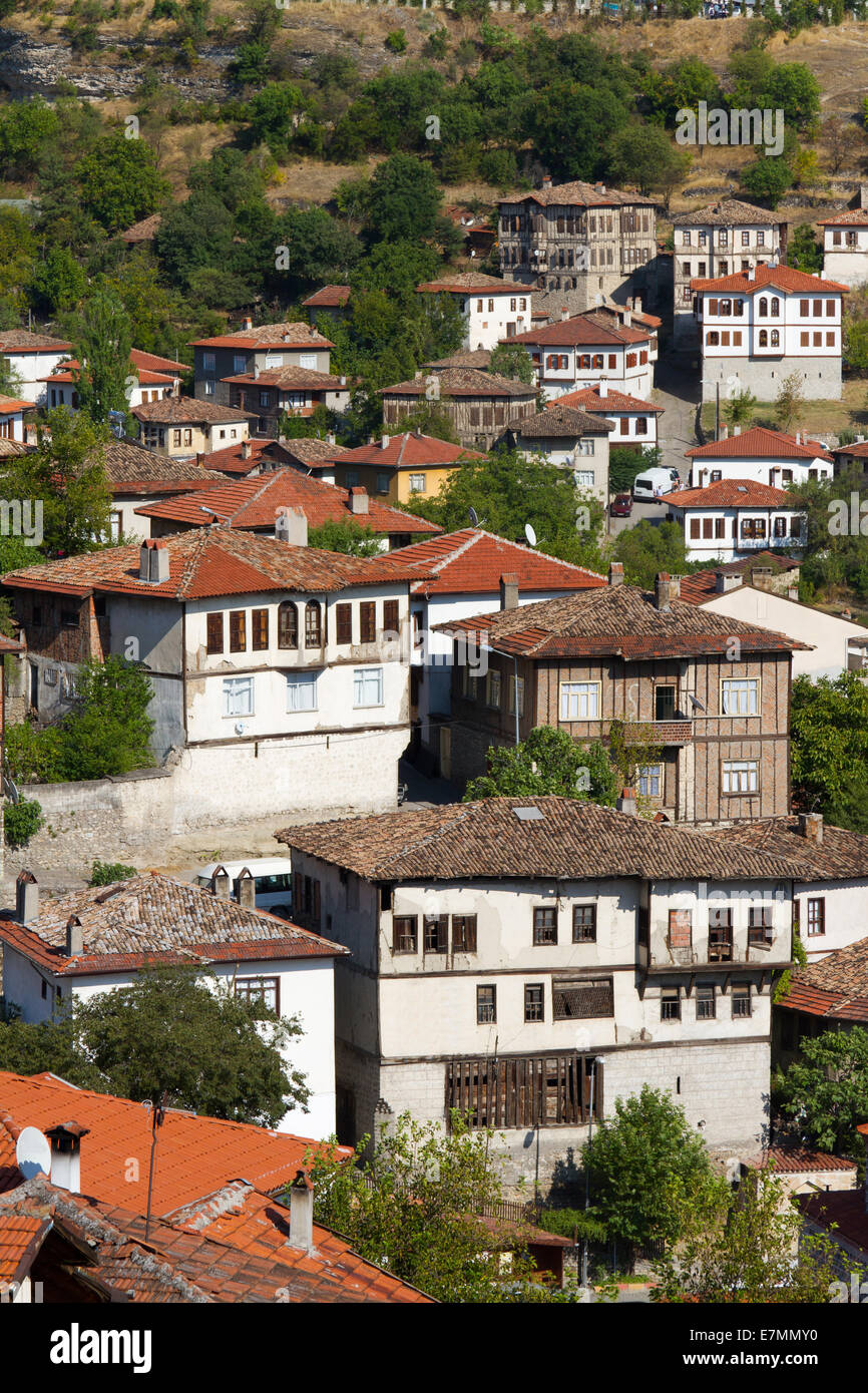 Traditional Ottoman Houses Safranbolu Turkey Stock Photo - Alamy