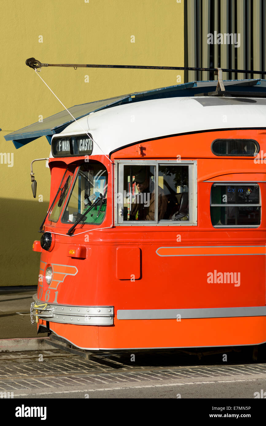 San Francisco Tram, USA Stock Photo - Alamy
