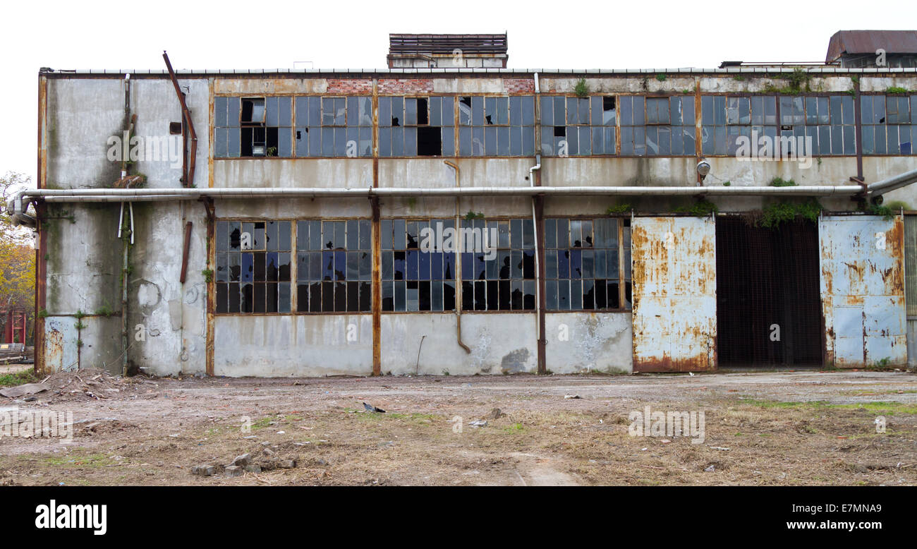 Old Abandoned Factory Stock Photo - Alamy