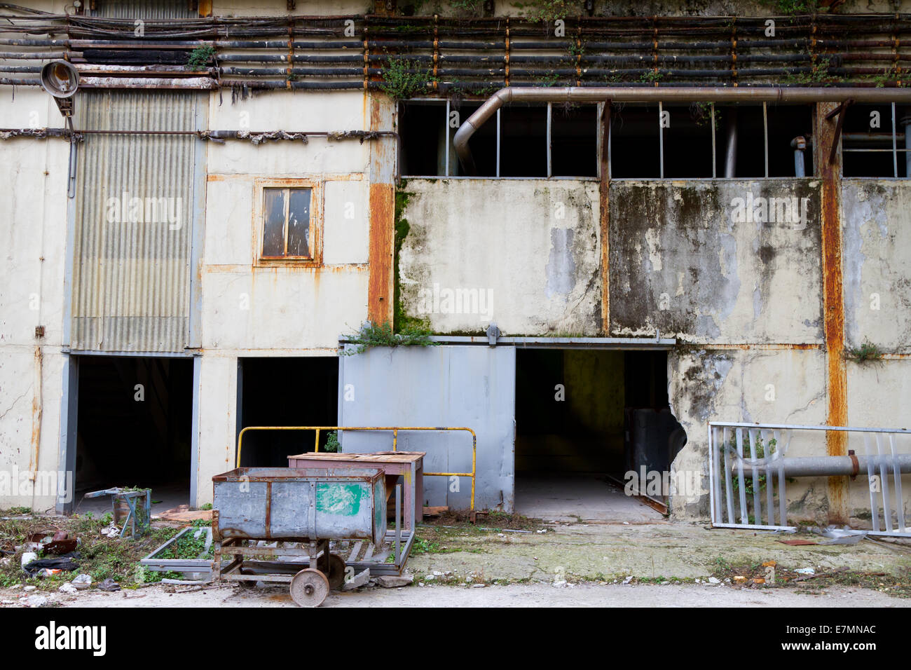 Old Abandoned Factory Stock Photo - Alamy
