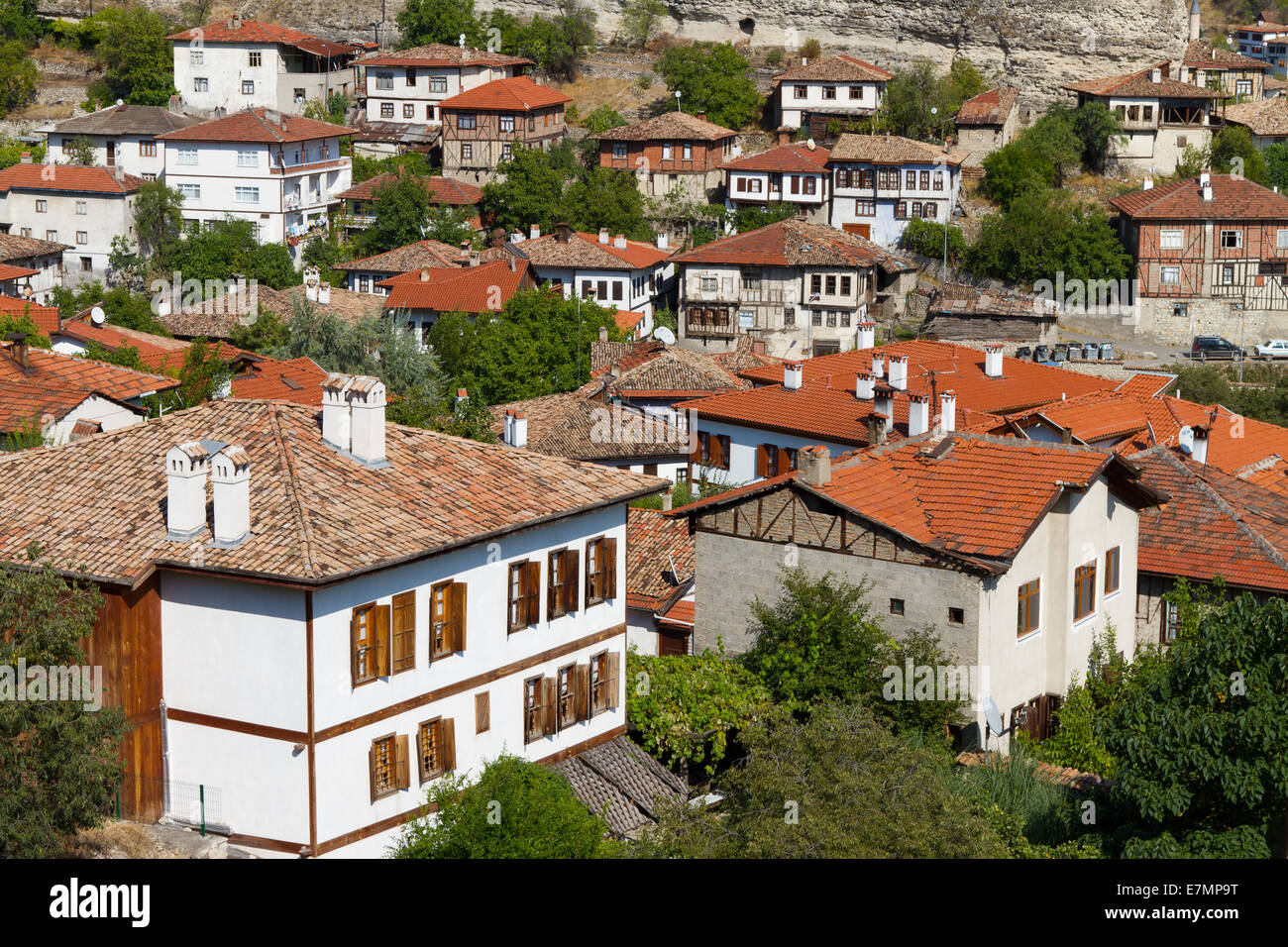 Traditional Ottoman Houses from Safranbolu, Turkey Stock Photo - Alamy