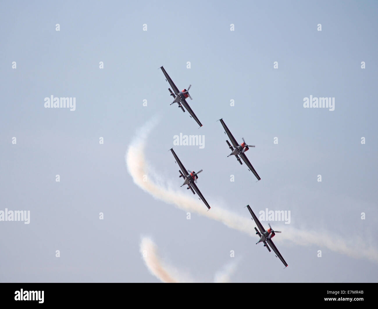 Southport, Merseyside,UK. 21st September 2014. The Blades display team ...