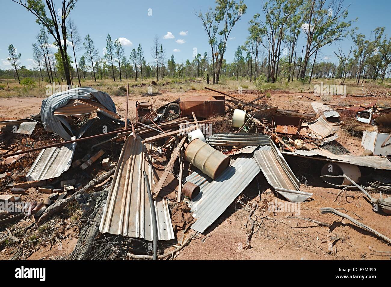 Construction site debris pile waste hi-res stock photography and images ...