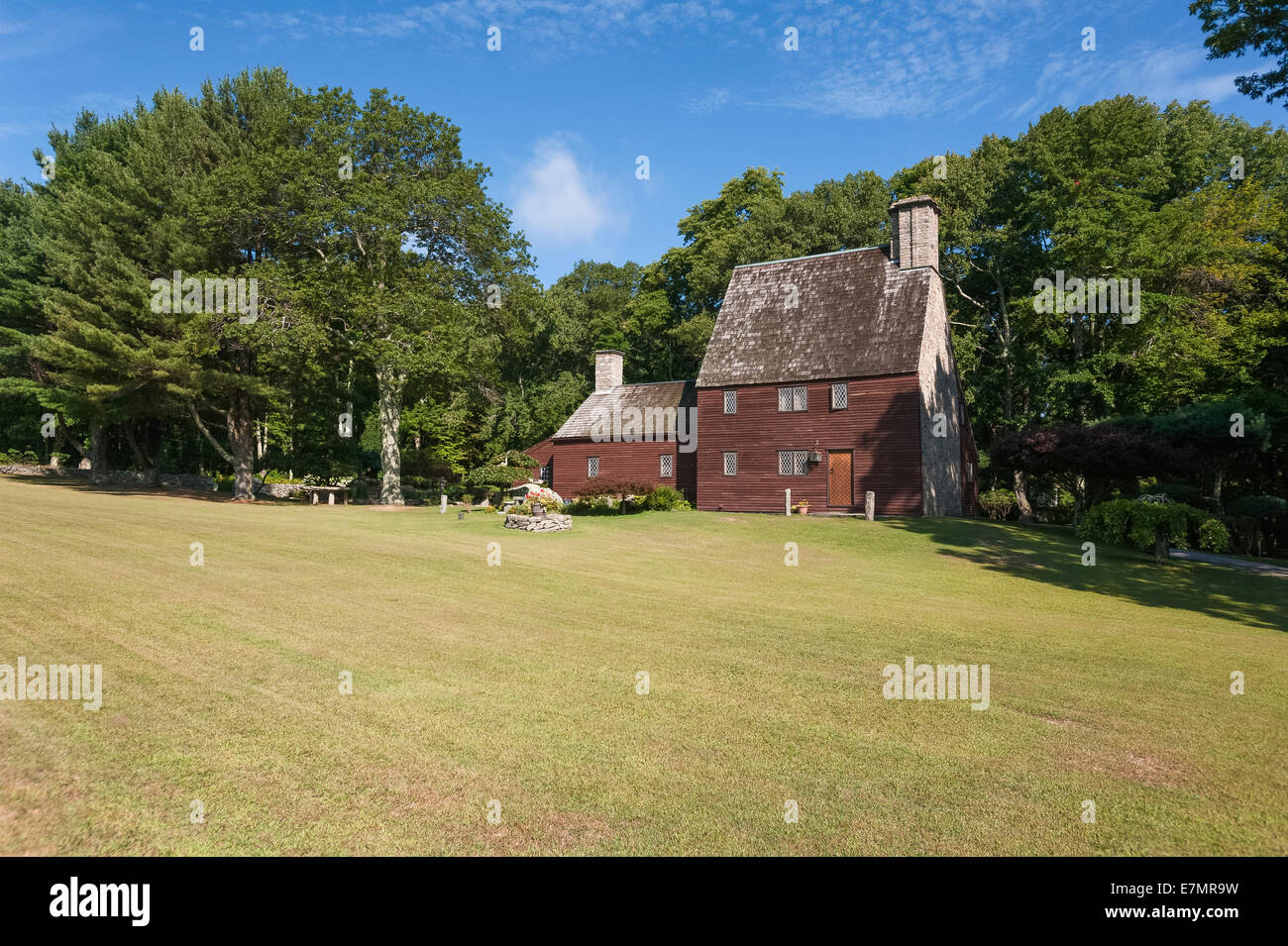 Armand LaMontagne hand built this replica house of the 17th Century ...