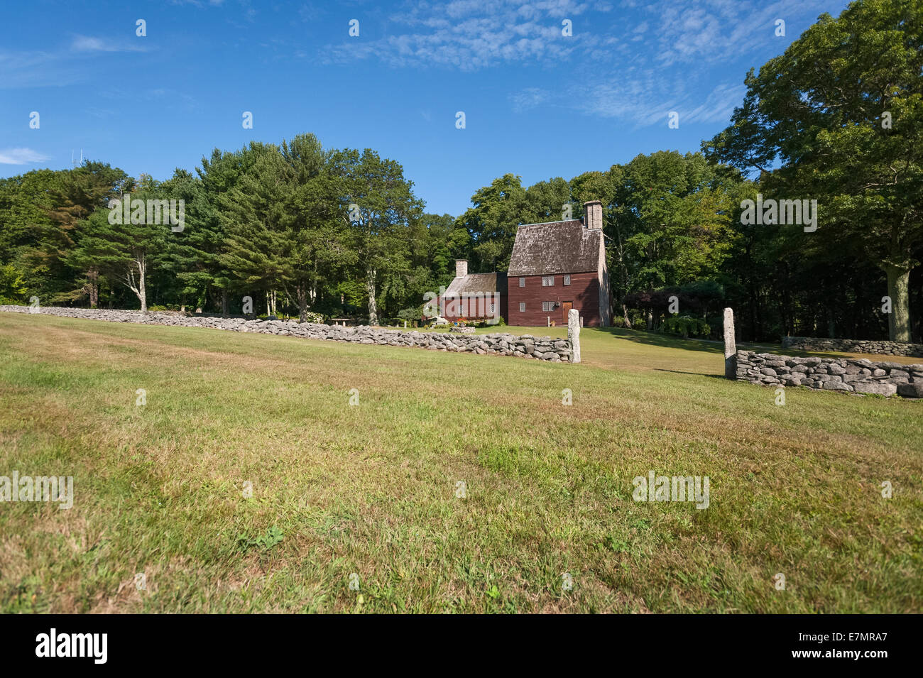 Armand LaMontagne hand built this replica house of the 17th Century ...