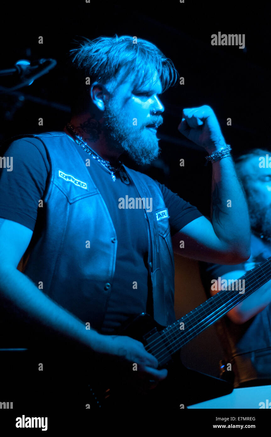 Swedish Rock Band Corroded performing live at Comet Club. The concert ...