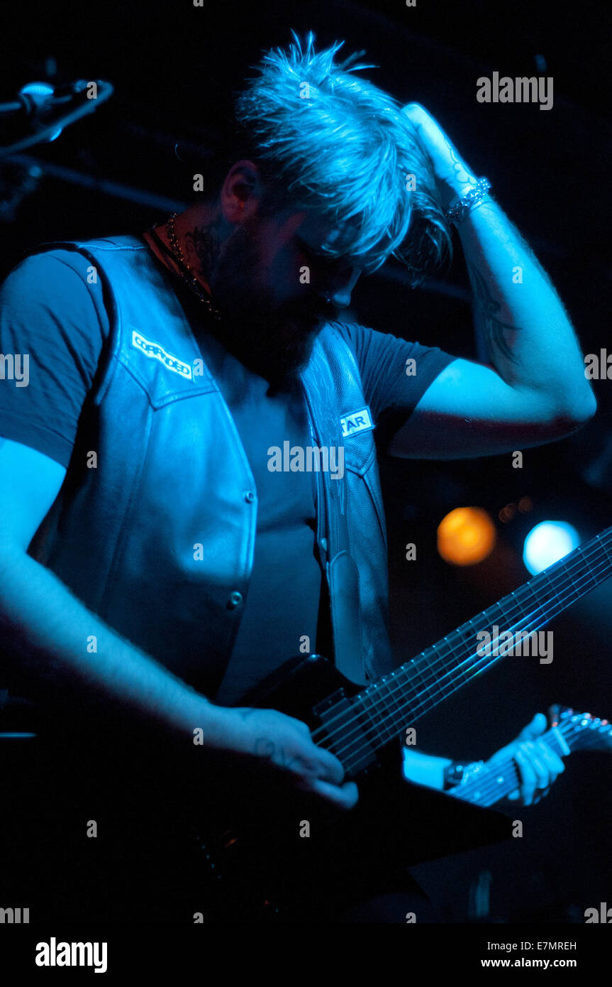 Swedish Rock Band Corroded performing live at Comet Club. The concert ...